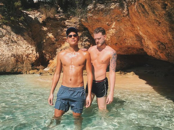 Scott Hoying and Husband Mark Manio's Relationship Timeline | Us Weekly