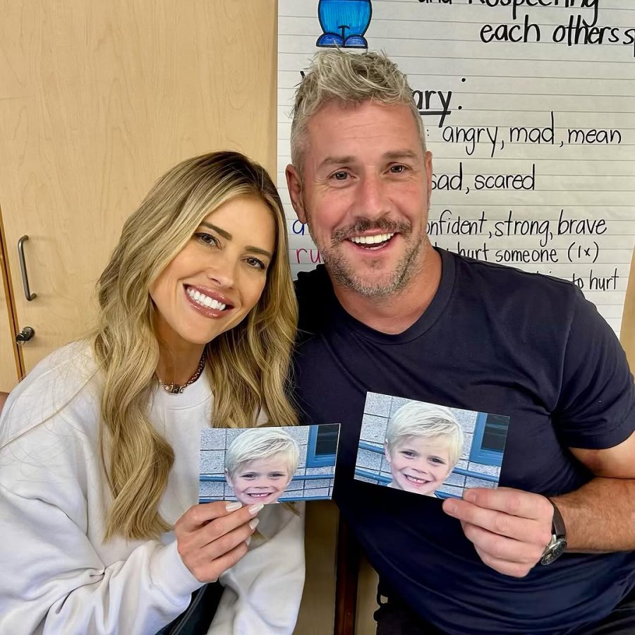 Christina Haack and Ant Anstead Reunite for Son Hudson's School | Us Weekly