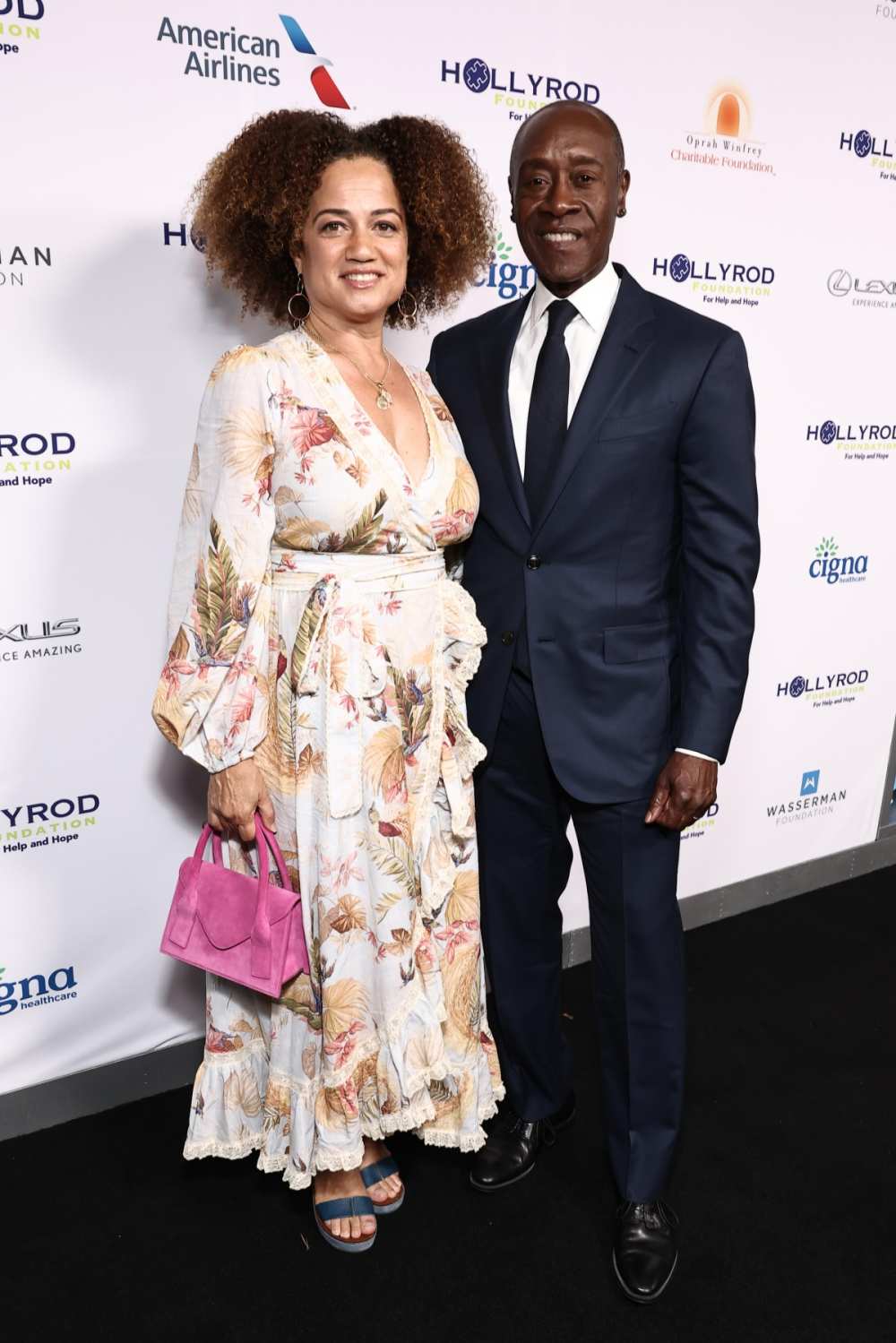 Don Cheadle Makes Rare Comment About Romance With Wife Bridgid Coulter ...