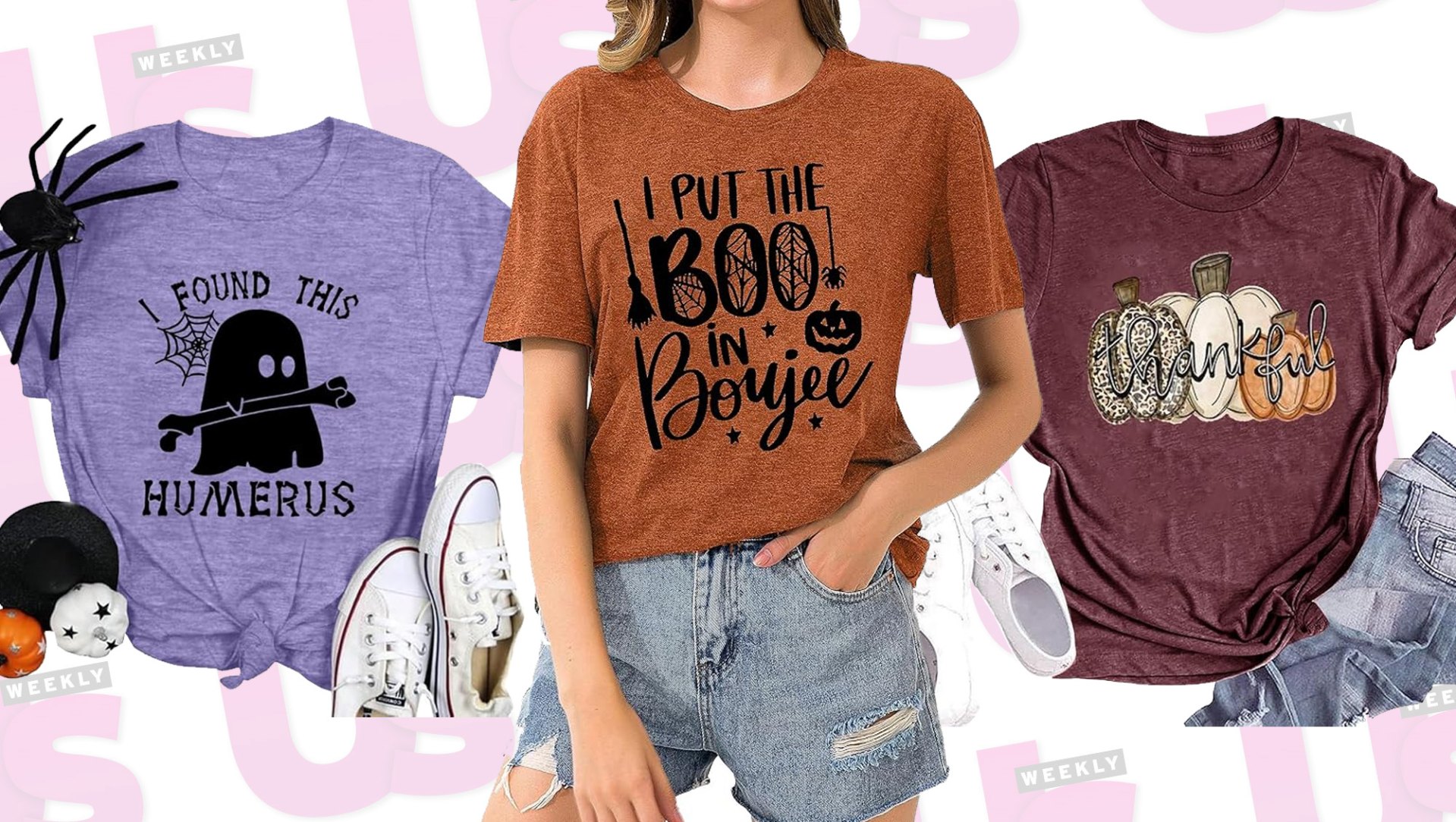 17 Festive and Funny Fall Tops to Keep You Smiling — From $3 | Us Weekly