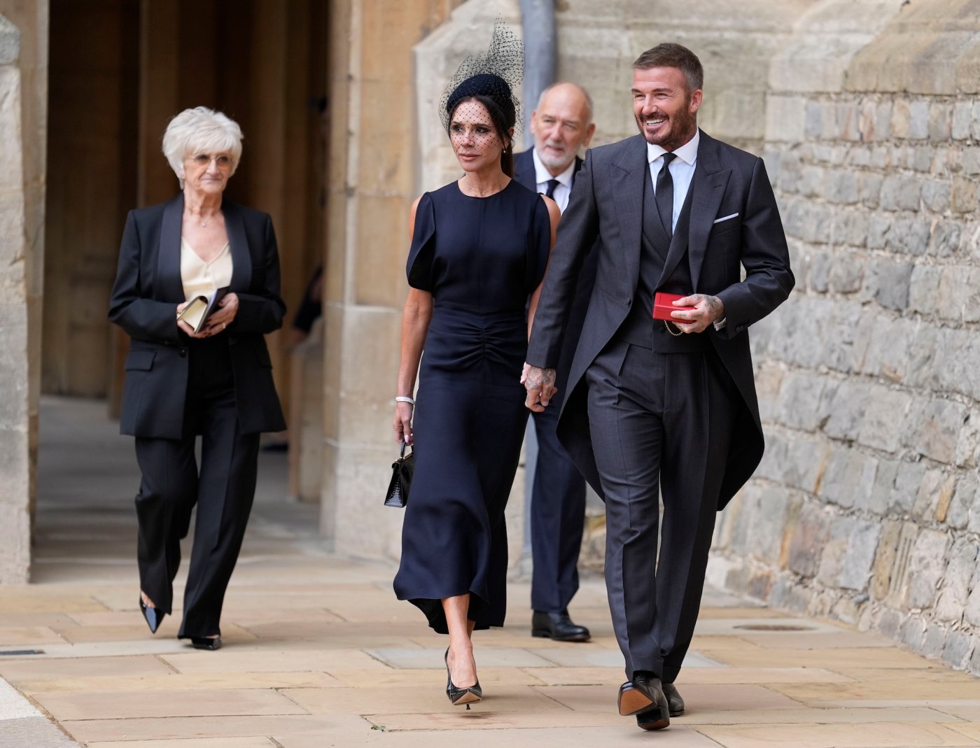 David Beckham Knighted by King Charles With Wife Victoria By His Side ...