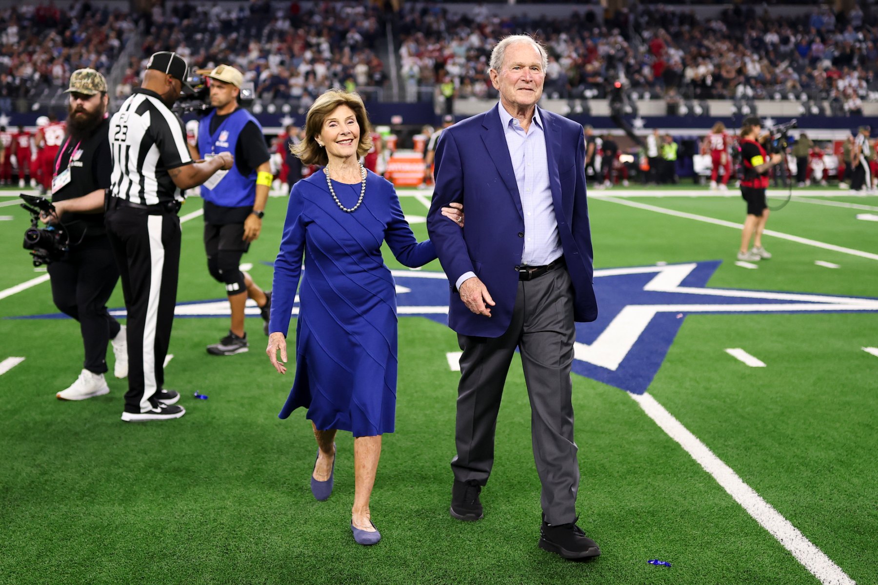 President Bush Attended Cowboys Game Before News of Dick Cheney’s Death ...