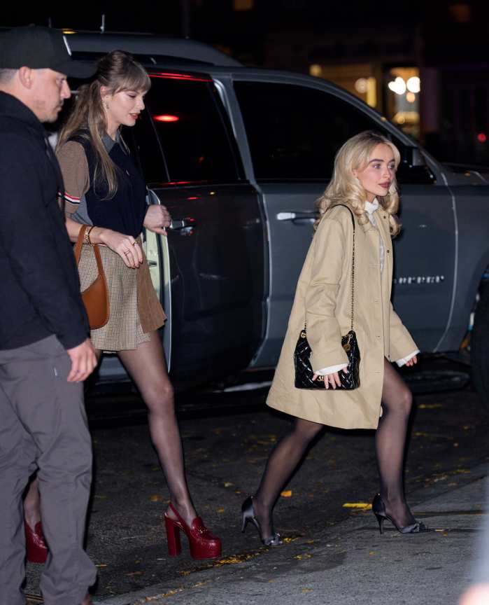 Taylor Swift and Sabrina Carpenter Enjoy Girls Night Out in NYC | Us Weekly