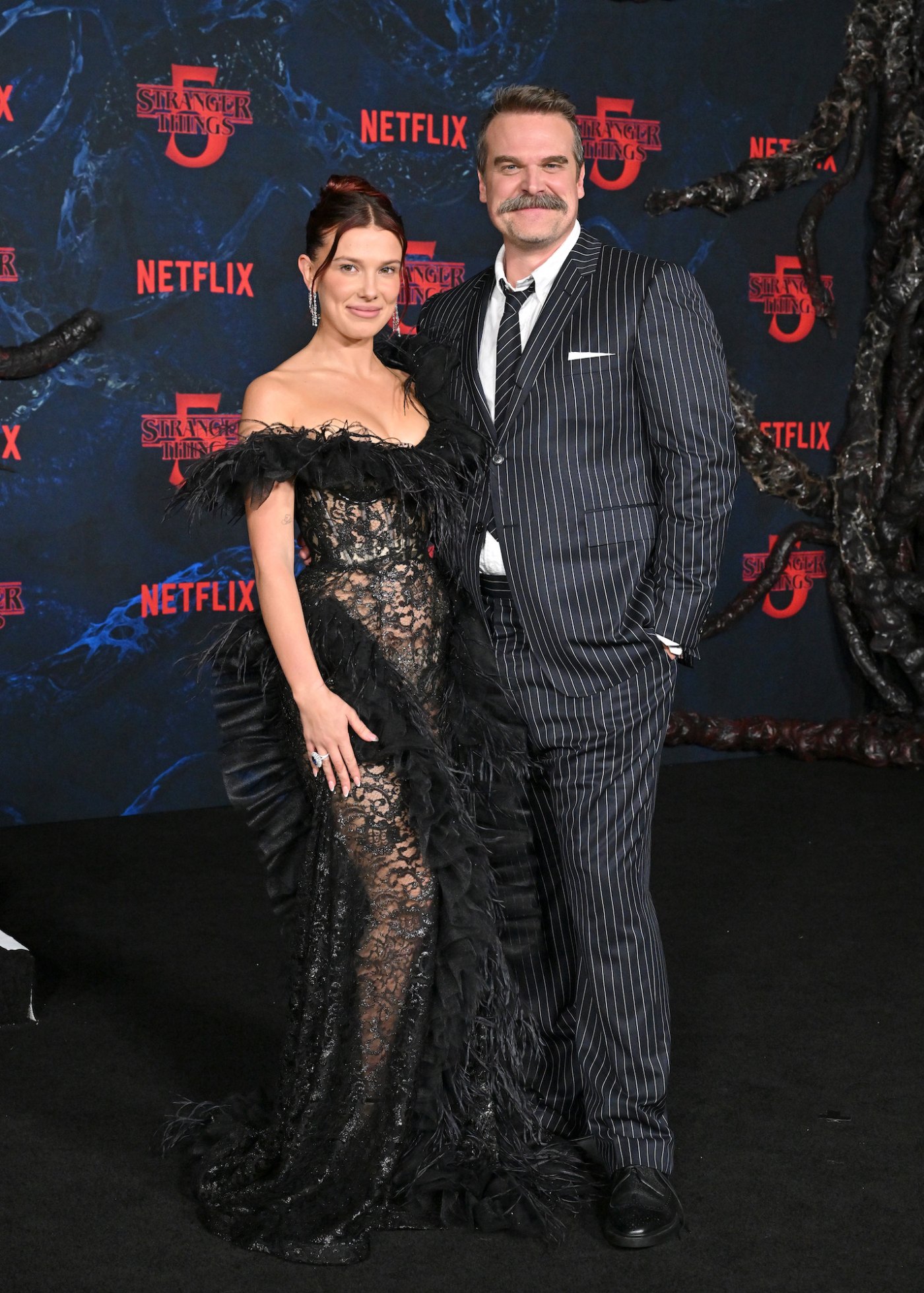 Millie Bobby Brown Says She Felt Safe With David Harbour | Us Weekly