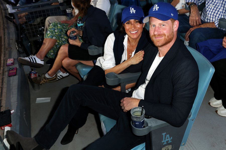Meghan Markle Kisses Prince Harry After Dodgers Win 2025 World Series ...