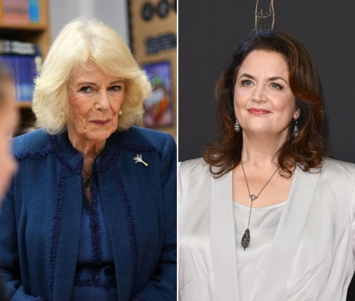 Queen Camilla Asks Actress Ruth Jones if She's Lost 'Masses of Weight ...