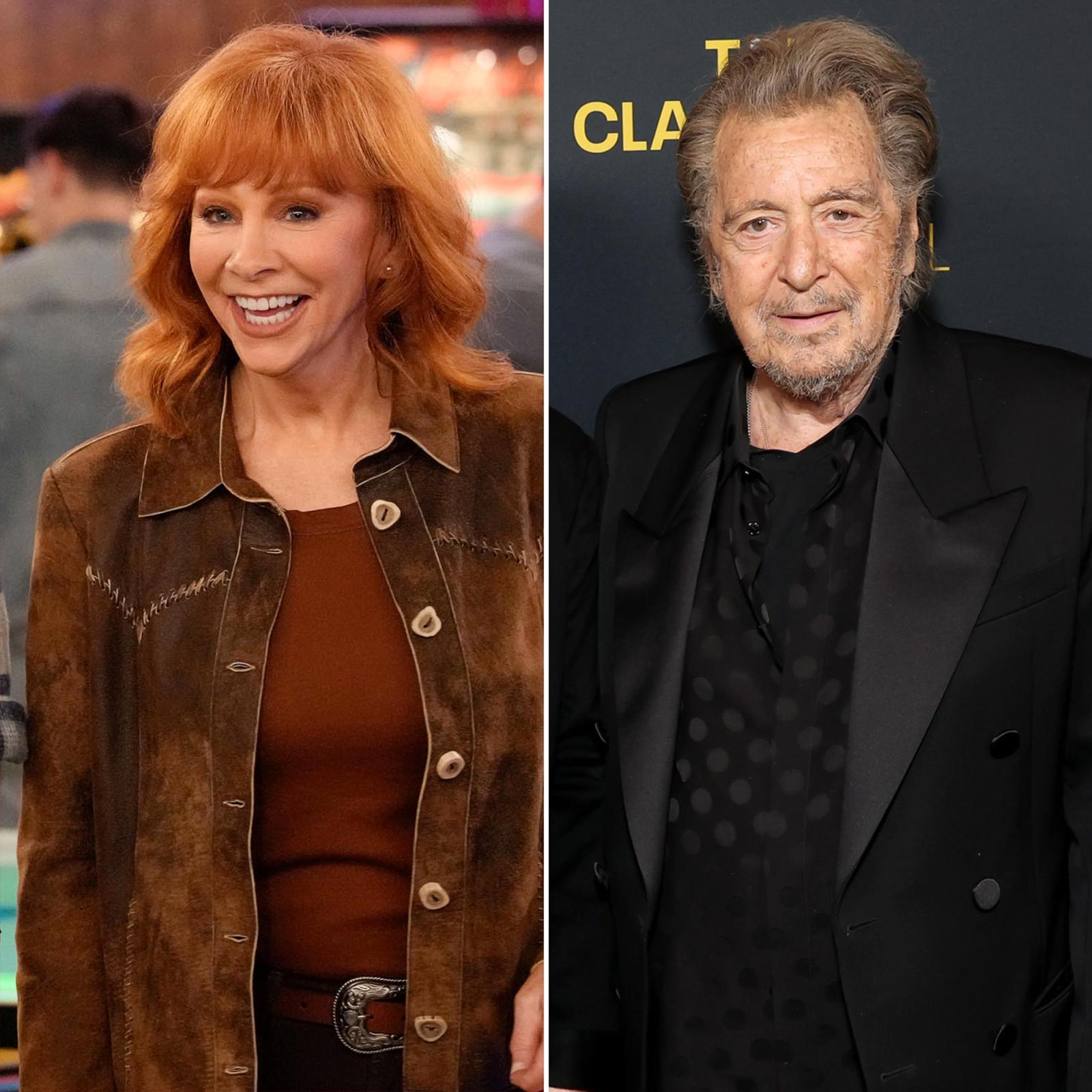 Reba McEntire's Happy's Place Pokes Fun at Al Pacino Welcoming Baby at ...