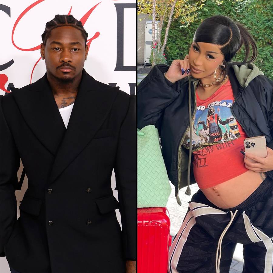 Stefon Diggs Reveals Sex of Baby With Pregnant Cardi B | Us Weekly