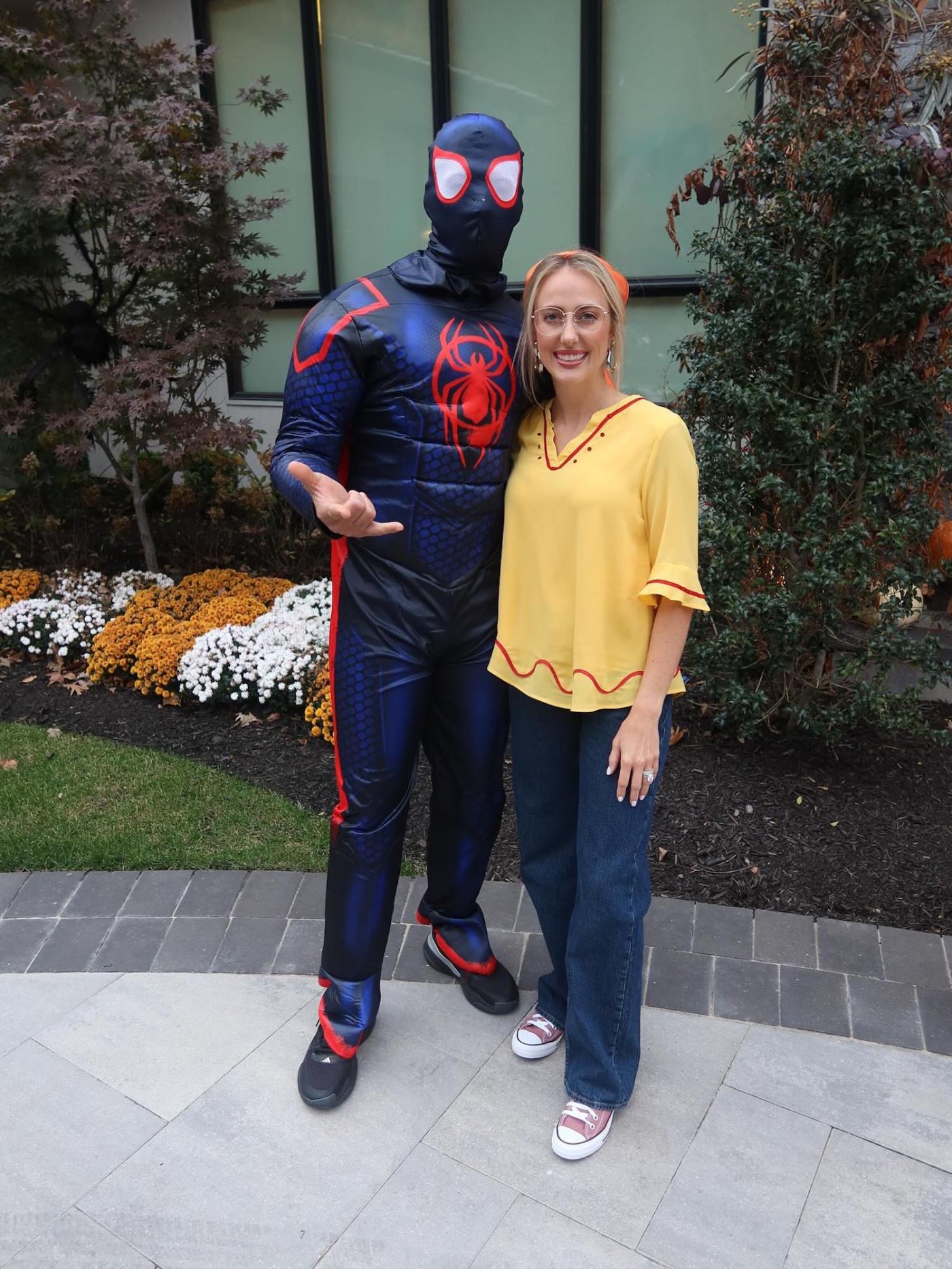 Patrick and Brittany Mahomes Nail Family Halloween Costume With Kids ...