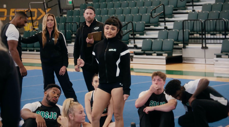 Cheer's Monica Aldama Makes Cameo in NBC's Mockumentary Stumble | Us Weekly