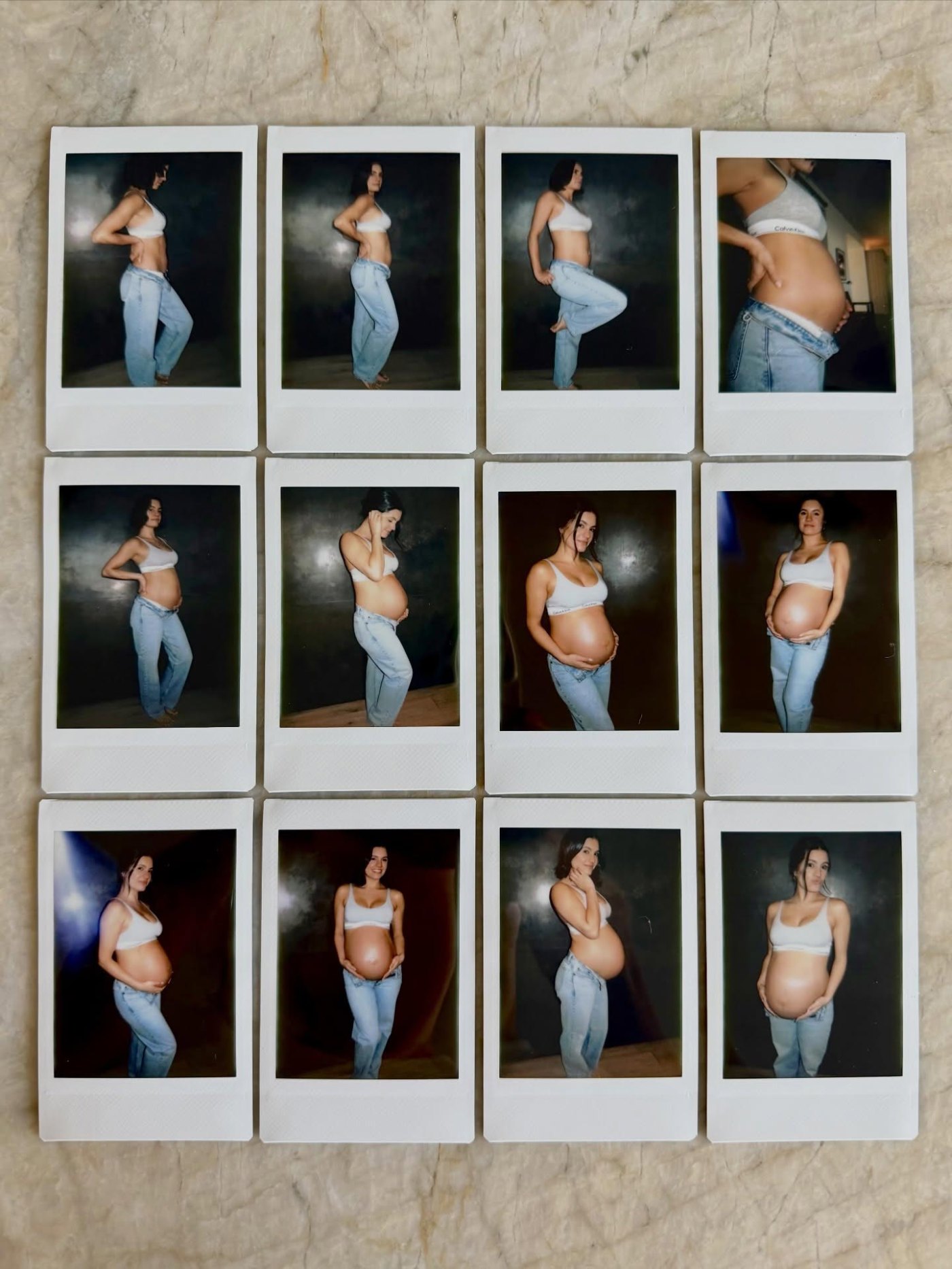 Pregnant Hayley Erbert Shows Off Her Growing Bare Baby Bump in Photos ...