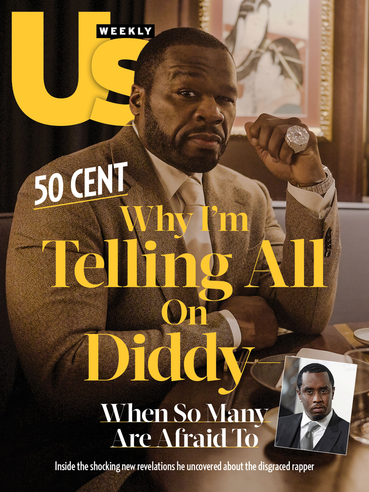 50 Cent Tells All About His Shocking Diddy Doc and the Footage He ...