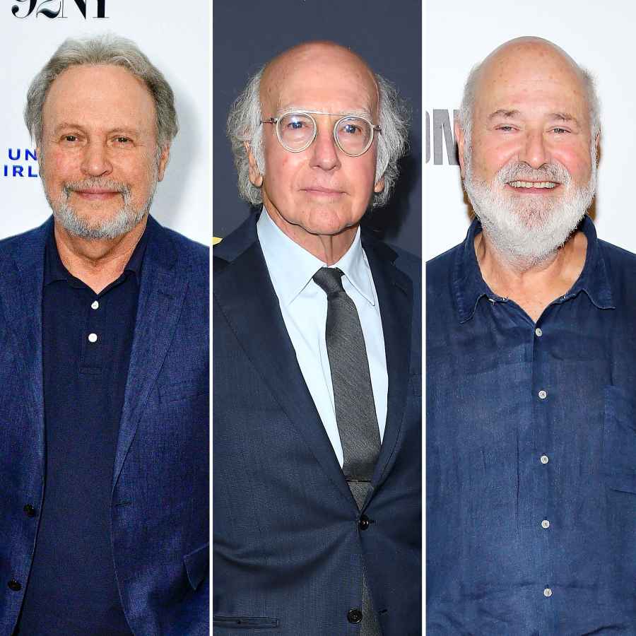 Billy Crystal y Larry David son vistos en la casa de Rob Reiner tras su ...