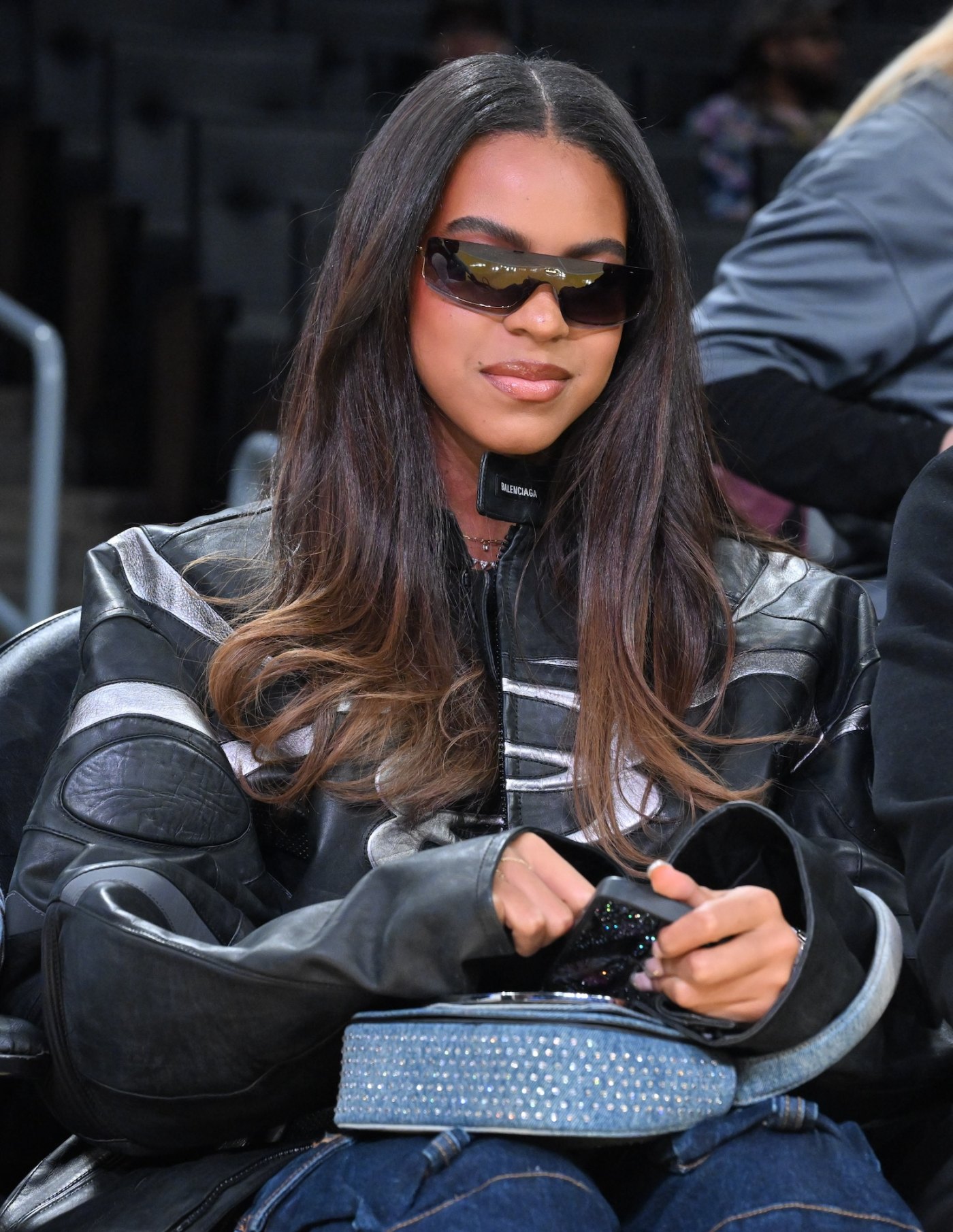 Blue Ivy Gets Glammed Up for a Los Angeles Lakers Game With Jay-Z | Us ...