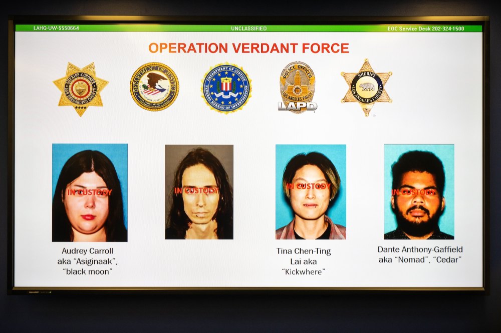 4 Turtle Island Liberation Members Busted in New Year's Eve Bombing ...
