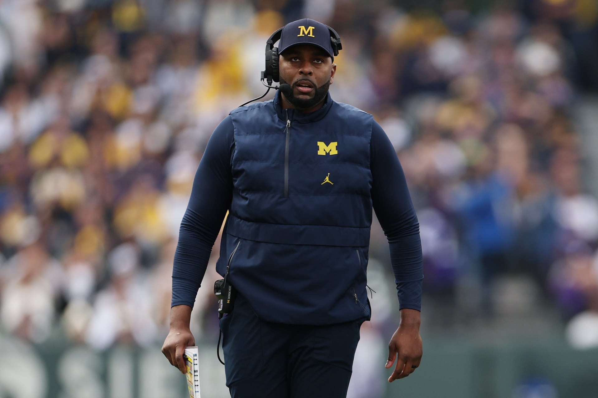 Meet Biff Poggi Michigan Interim Head Coach After Sherrone Moore Arrest ...