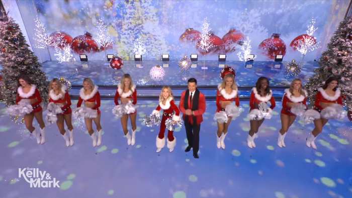 Kelly Ripa and Mark Consuelos Cut Kids Out of 2025 Christmas Card | Us ...