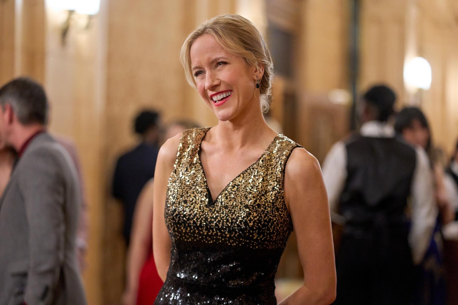 Jessy Schram Imagines Hallmark Movie With Chicago Med’s Luke Mitchell ...