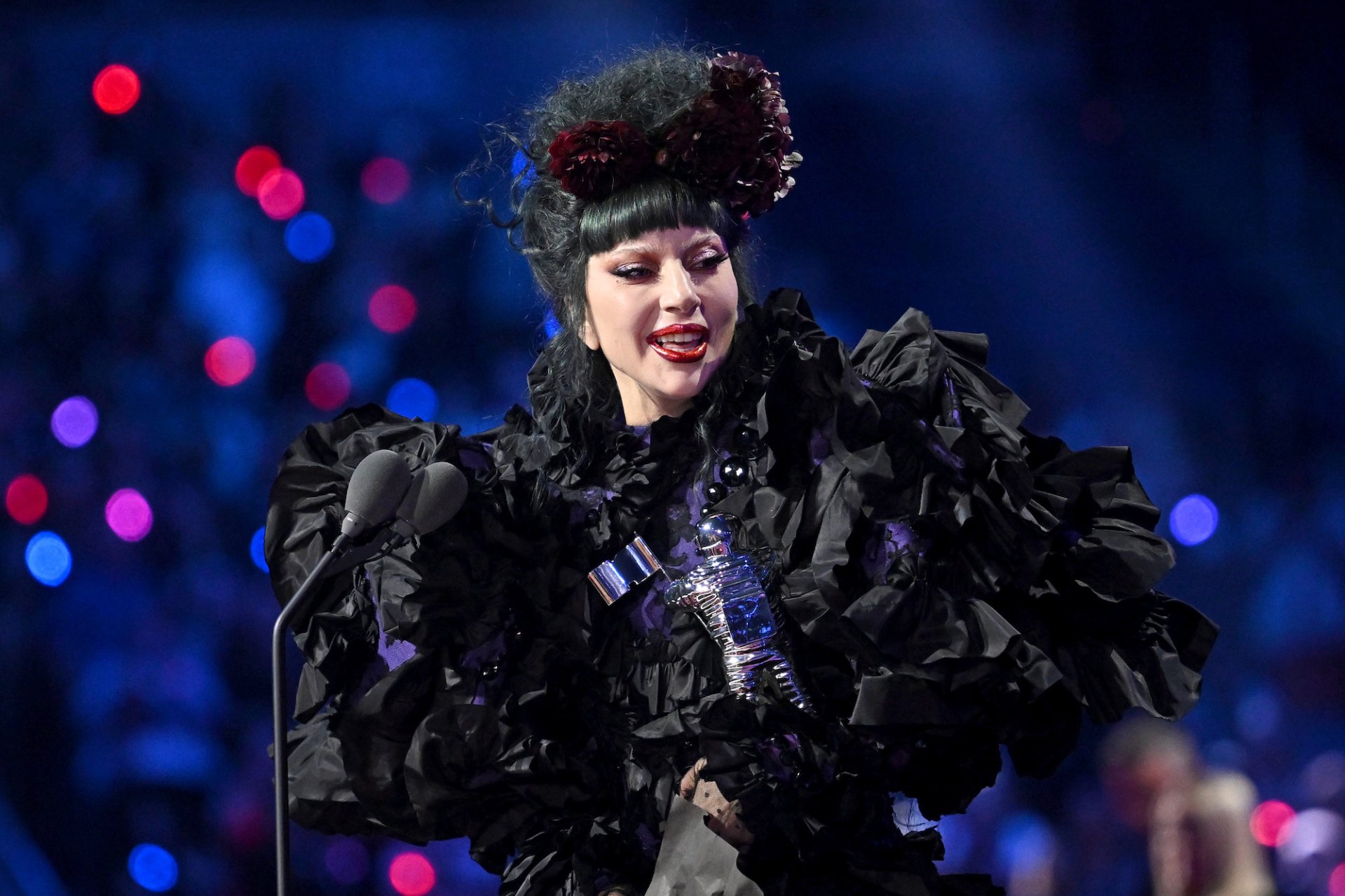 Lady Gaga Pauses Mayhem Ball Concert After Dancer Falls Off the Stage ...