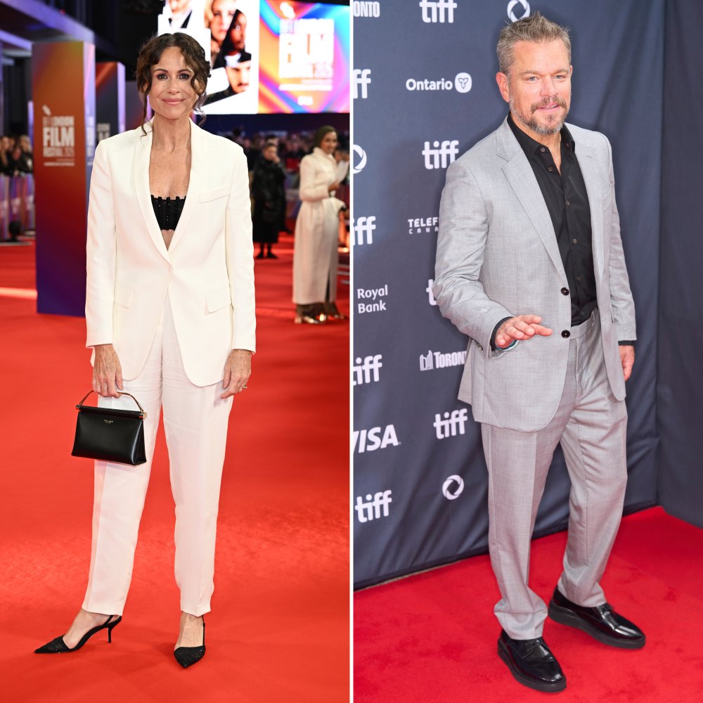 Minnie Driver Reveals How She Feels When She Runs Into Ex Matt Damon ...