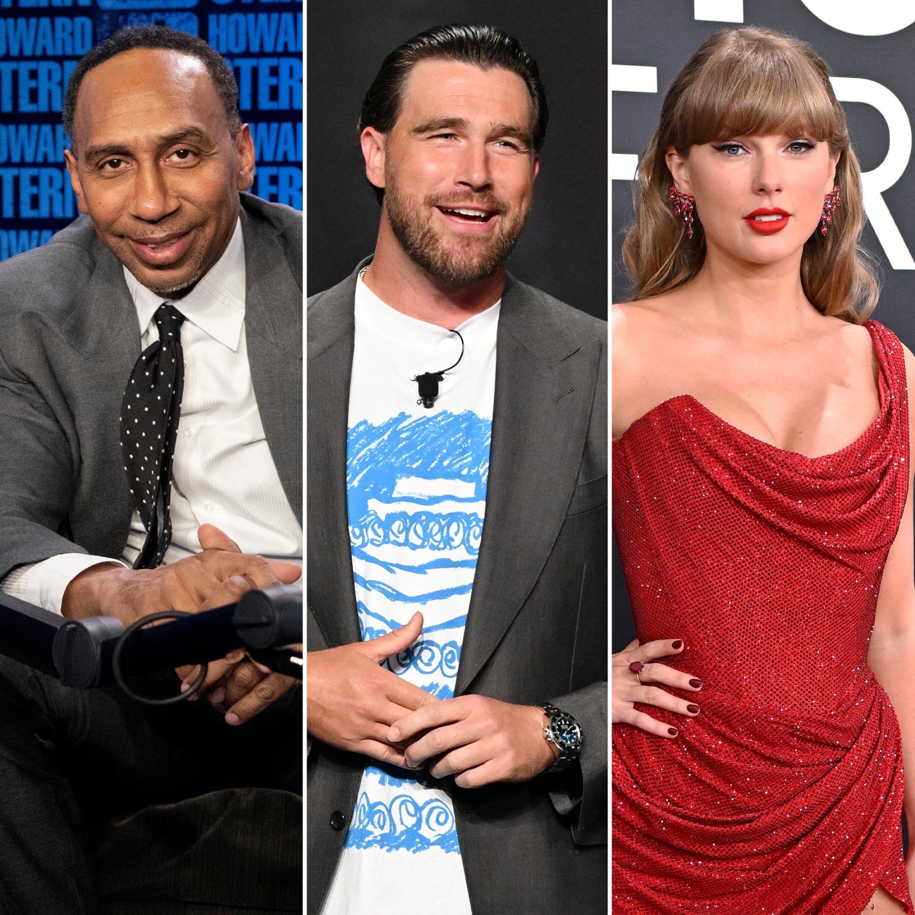 Stephen A. Smith Thinks Travis Kelce Will Retire to Be With Taylor ...