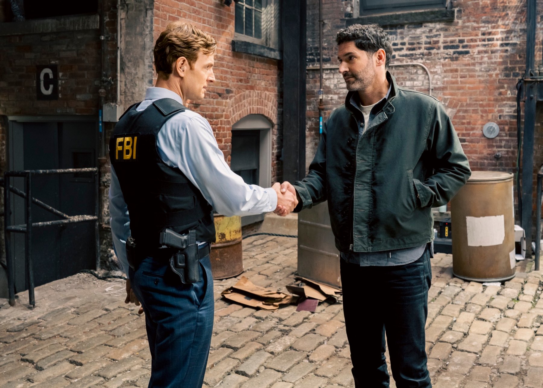 Tom Ellis and Nick Gehlfuss Make Their CIA Debut in 1st Trailer | Us Weekly