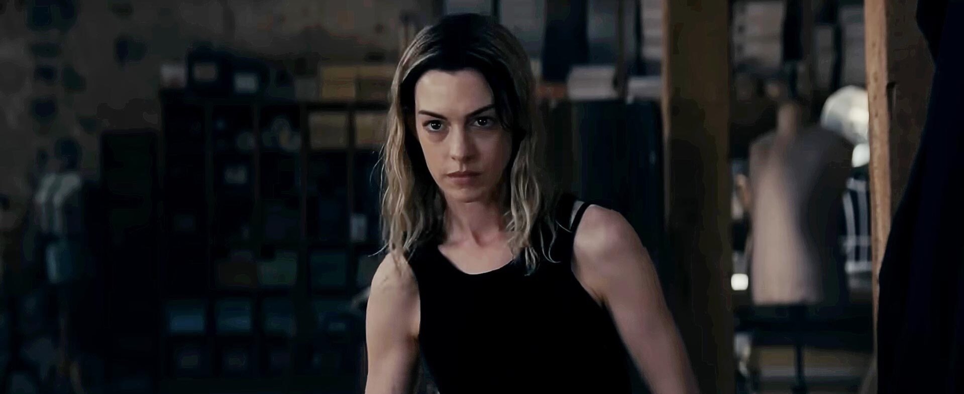 Anne Hathaway Rocks Bleached Blonde Hair in Chilling Mother Mary ...