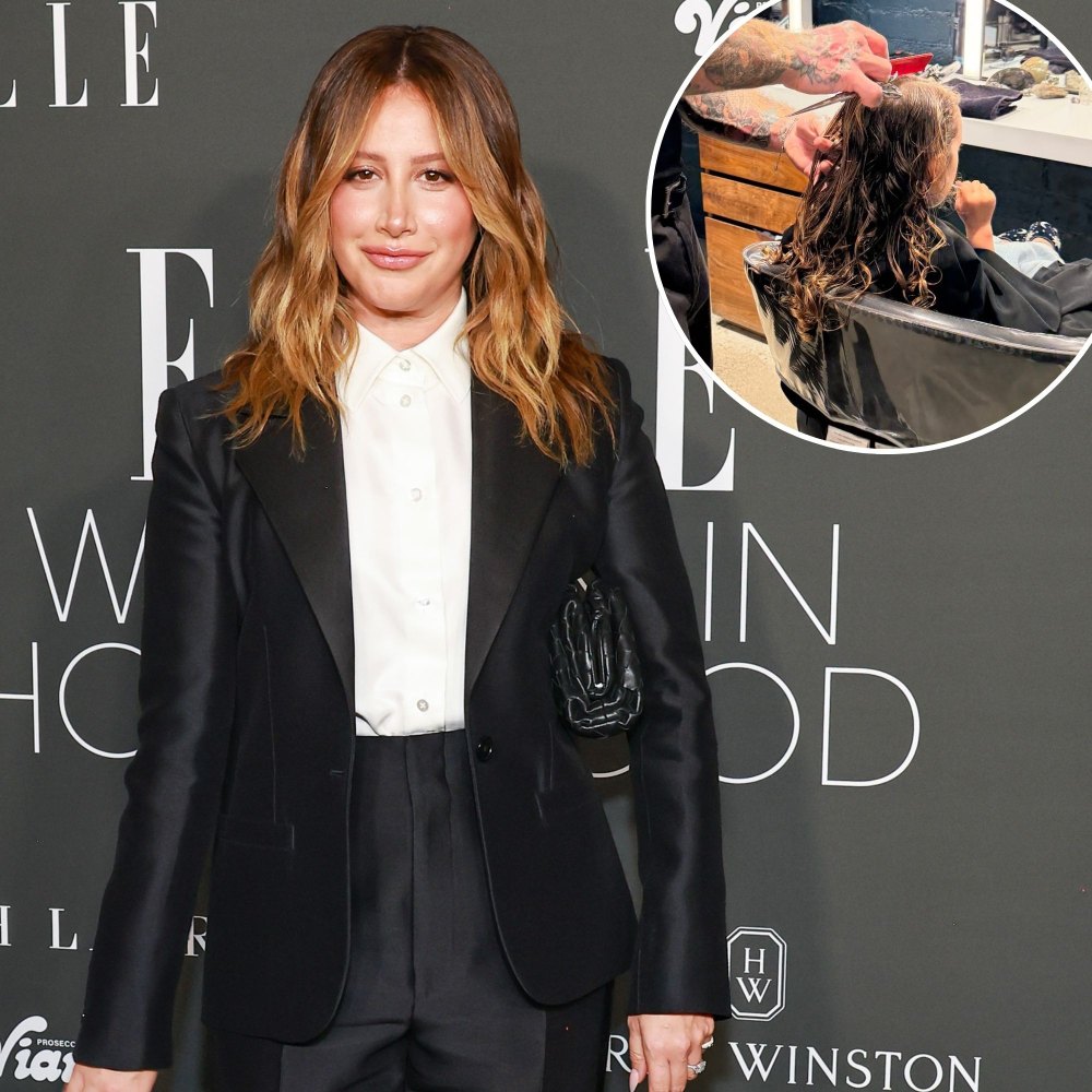 Ashley Tisdale Shows Daughter's 1st Haircut Amid Mom Group Drama | Us ...