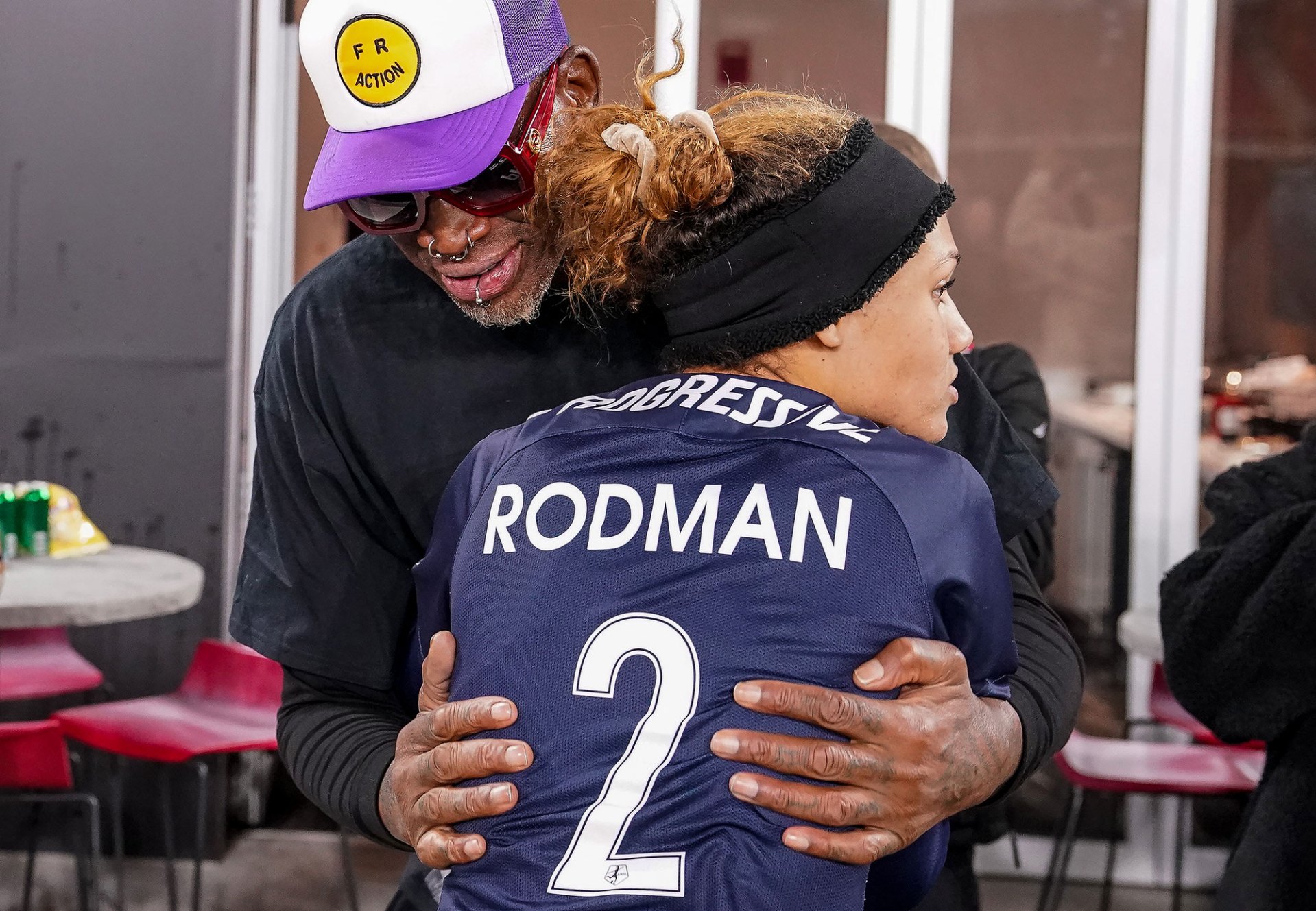 Dennis Rodman Reacts to Daughter Trinity’s Historic New Contract | Us ...