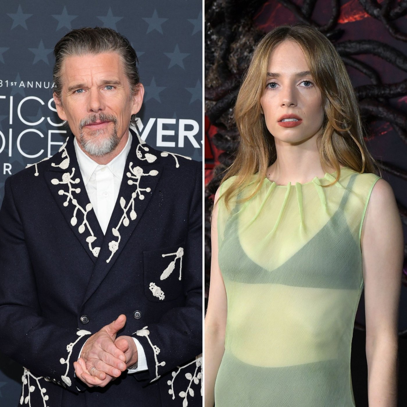 Ethan Hawke's Teen Daughters Tease Him That Maya Hawke Is More Famous ...