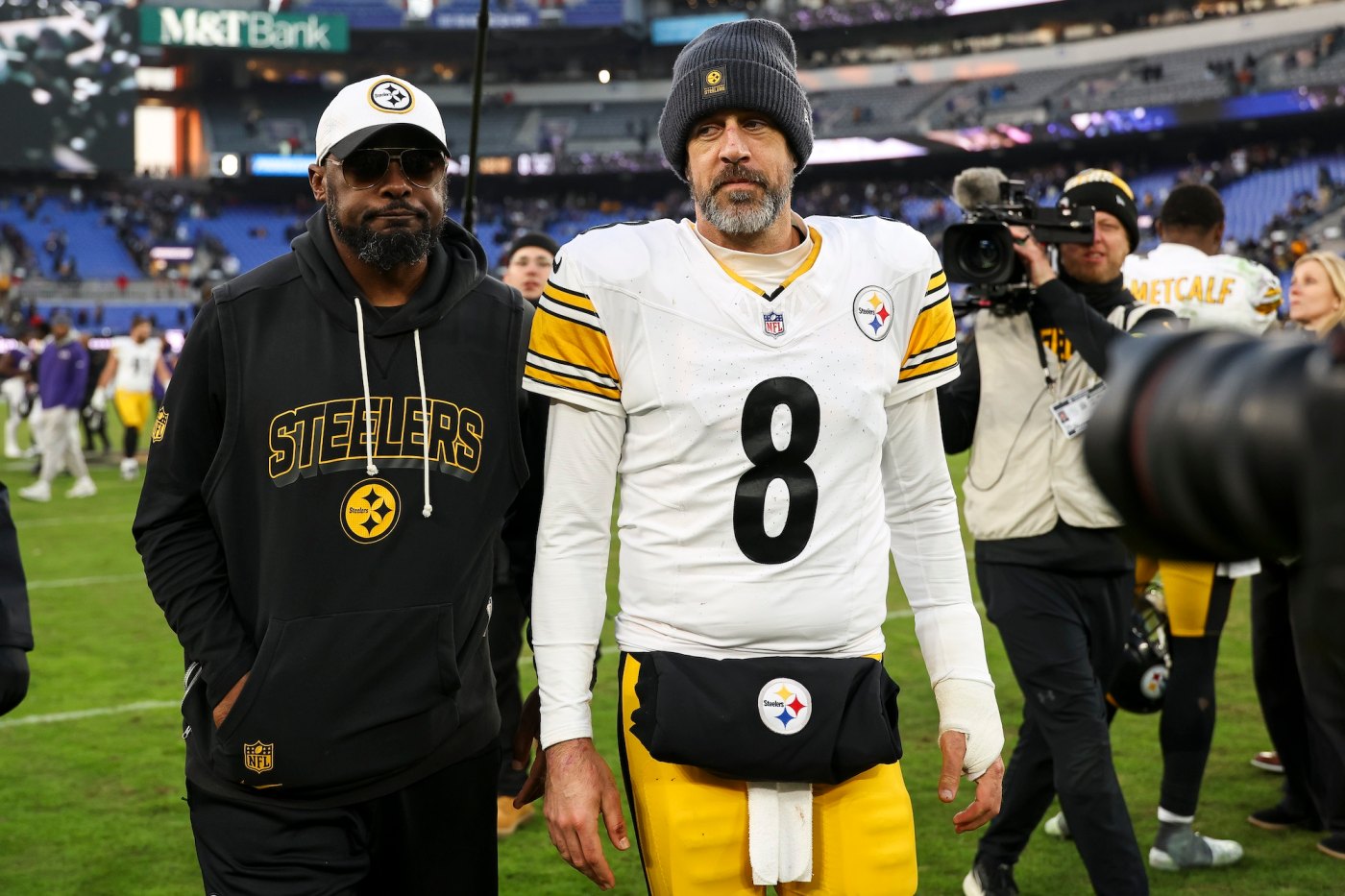 Aaron Rodgers Sobbed When Steelers Coach Mike Tomlin Stepped Down | Us ...