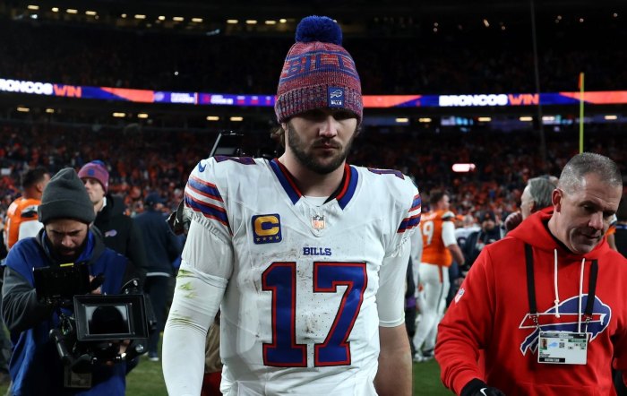 Josh Allen Breaks Down in Tears After Buffalo Bills' Playoffs Loss | Us ...