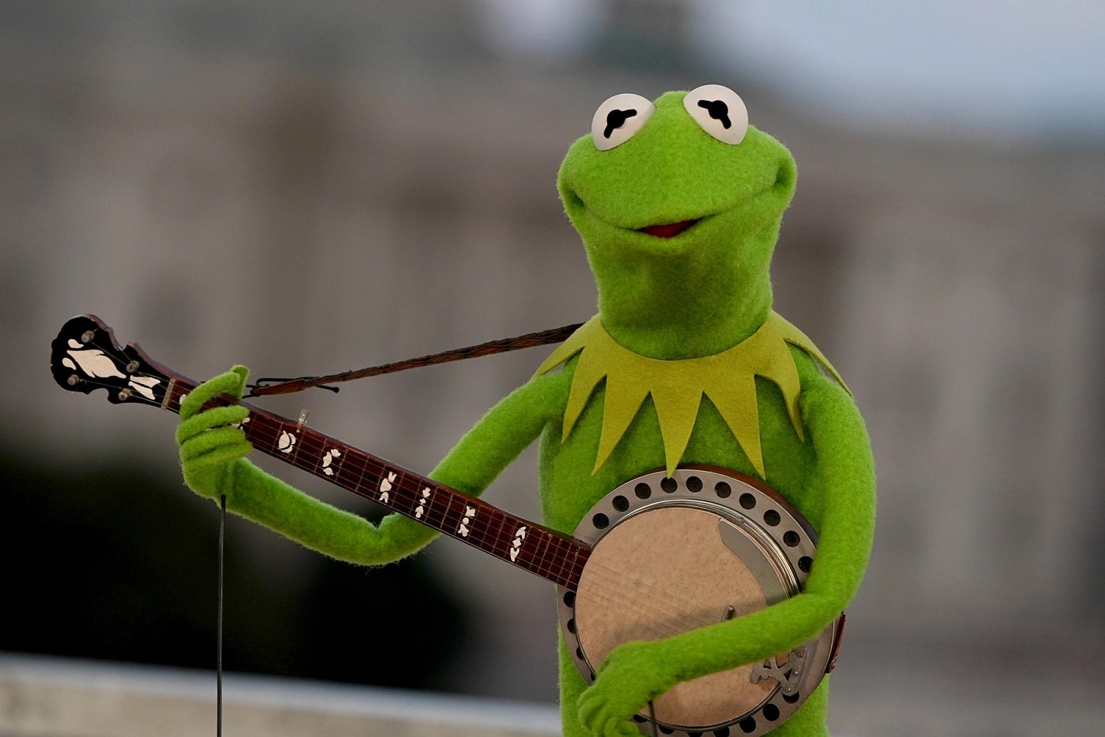 Man Dressed as Patrick Mahomes in Kermit Mask Knocked Out by Rocky | Us ...