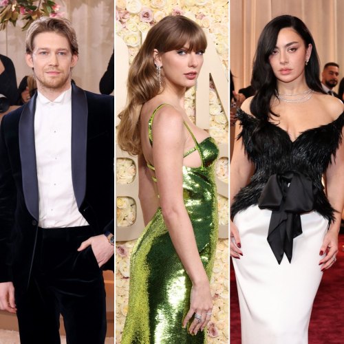 Golden Globes Play Taylor Swift Music In Front of Joe Alwyn, Charli XCX ...