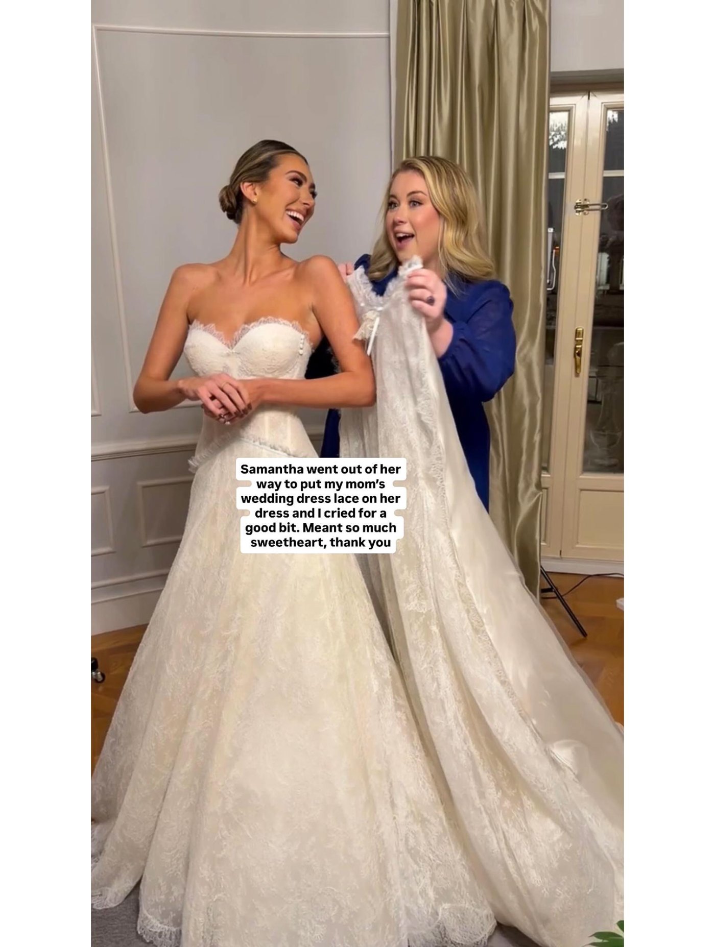 How Zach Bryan's Wife Samantha Honored His Late Mom With Wedding Look ...