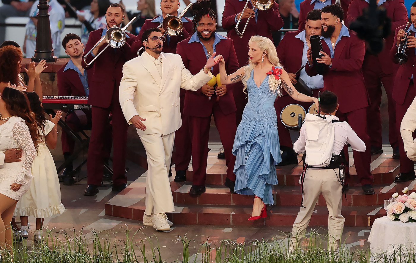 Bad Bunny Dances With Lady Gaga During Super Bowl 2026 Halftime Show ...