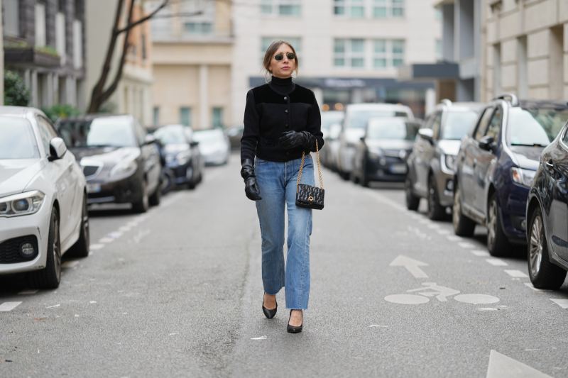 These Comfy Cigarette Jeans Have Secret Stretchy Waistbands | Us Weekly