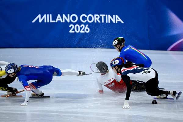 Olympic Speed Skater Shares Update, Hospital Pic After Face Cut by ...