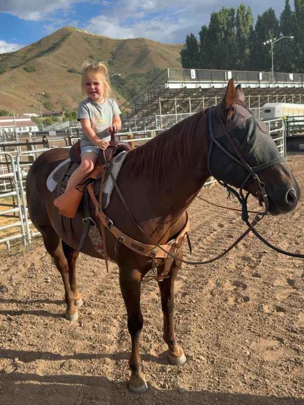 Rodeo Star Kelsie Domer’s 3-Year-Old Daughter Oaklynn Dies in Accident ...