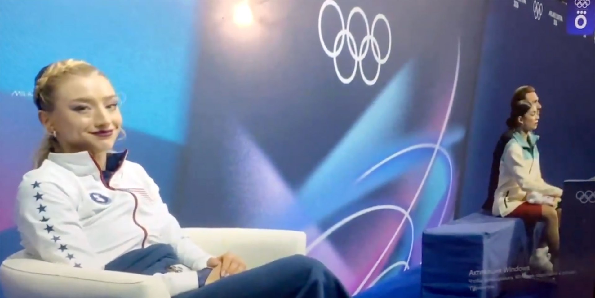 Team USA’s Amber Glenn Defends Behavior After Russian Figure Skater ...