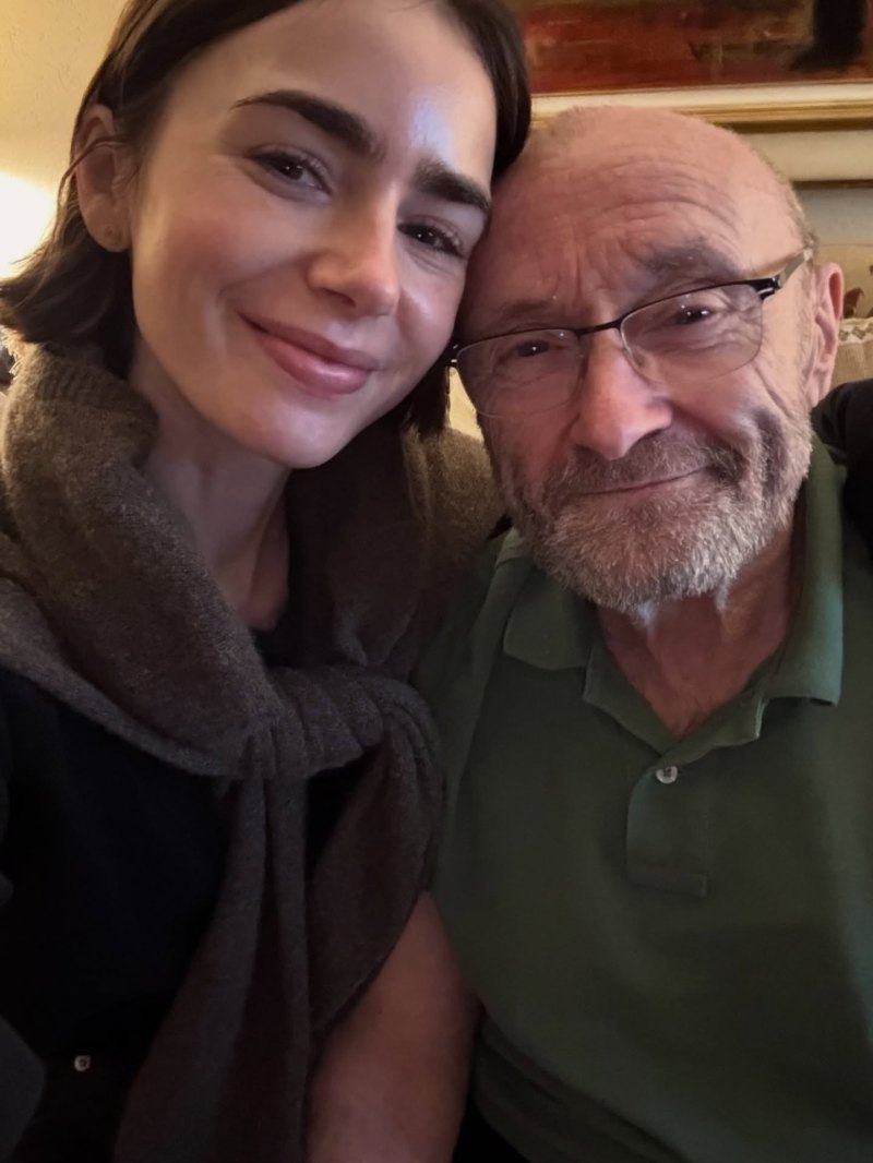 Lily Collins Celebrates Dad Phil Collins' Birthday Amid His Health ...
