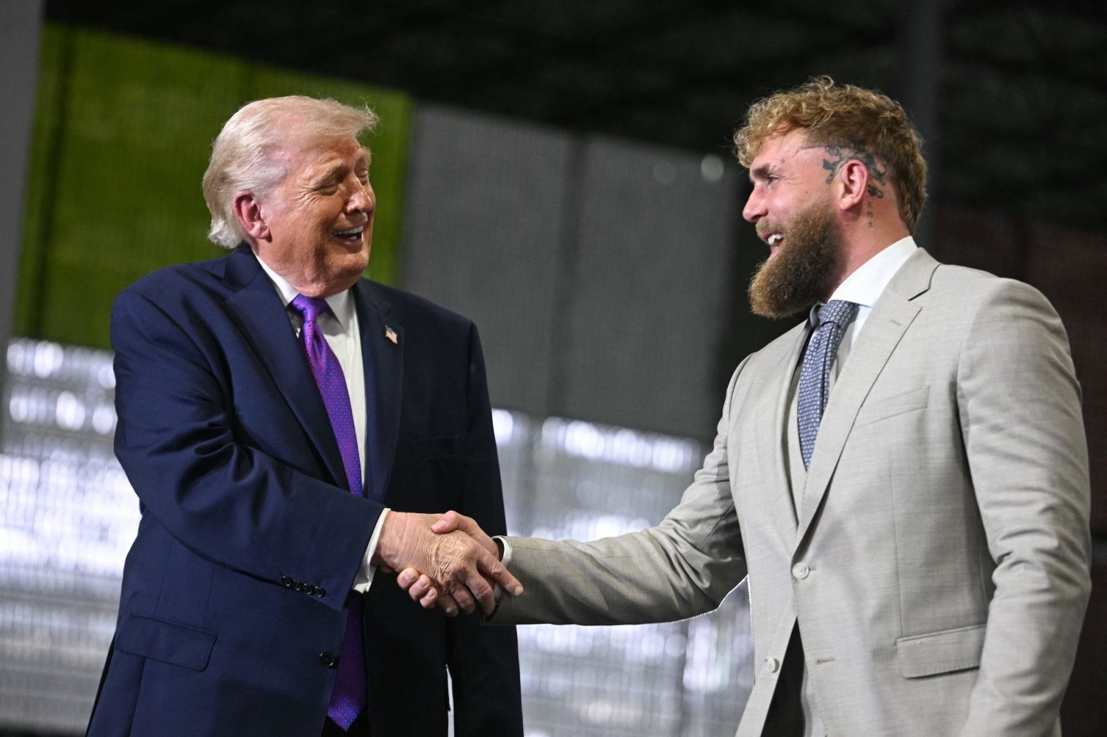 President Donald Trump Endorses Boxer Jake Paul for Office