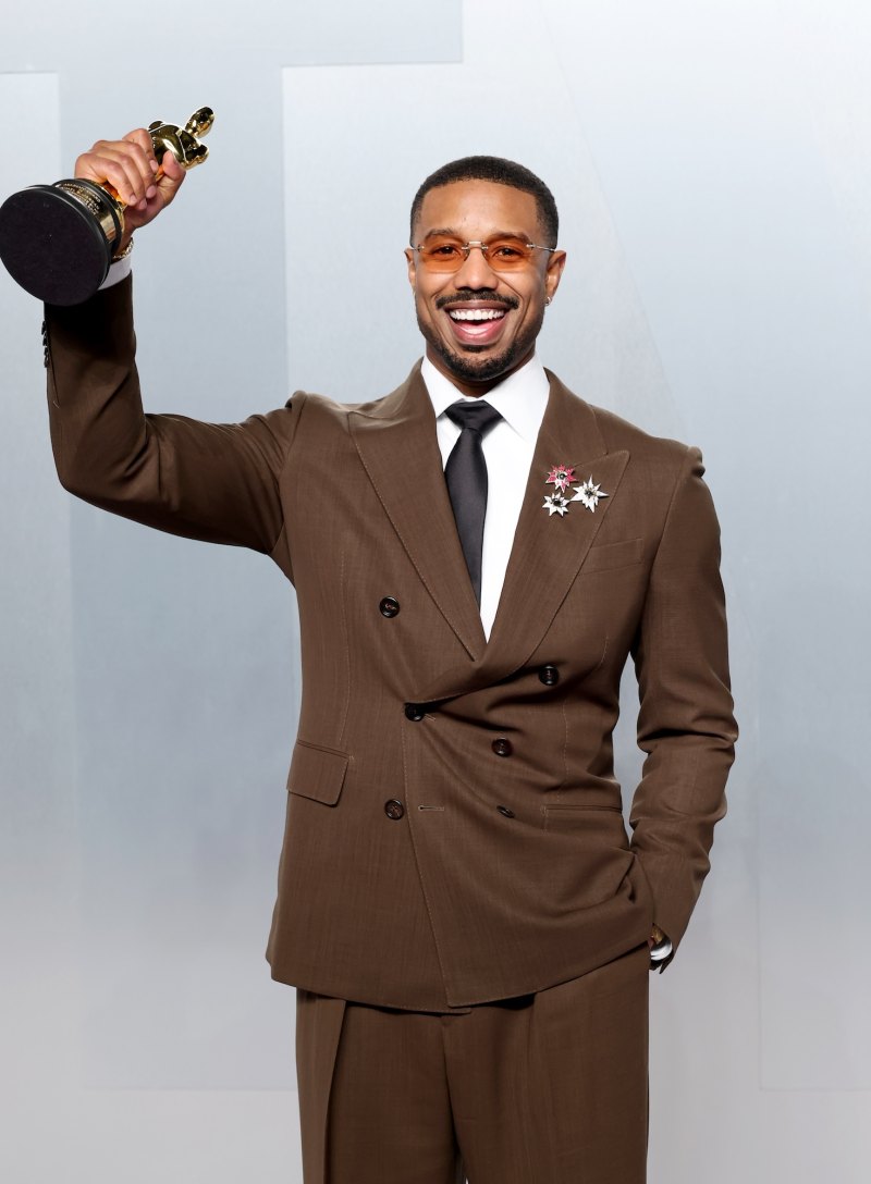 Michael B. Jordan Celebrates 2026 Oscars Win at In-N-Out