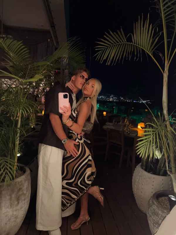 Giants' Jaxson Dart Shares Offseason Recap With Girlfriend