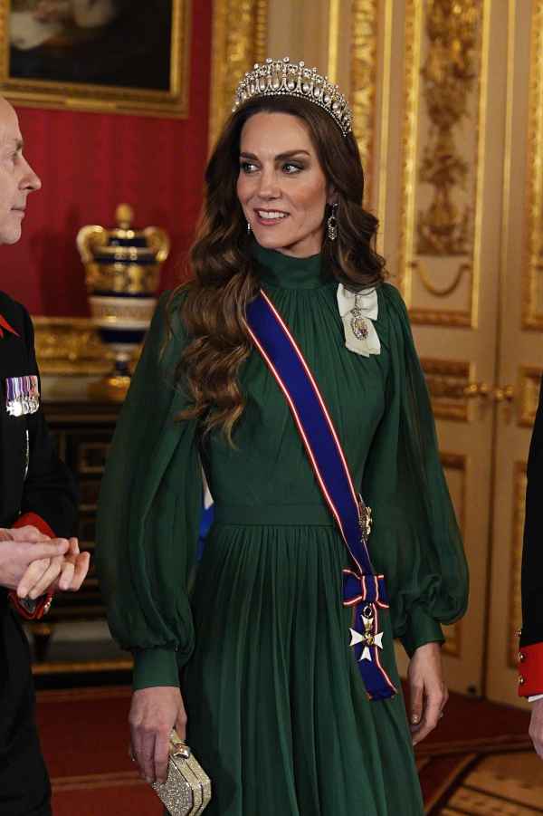 Kate Middleton Is Regal in 1st Tiara of 2026 at State Dinner