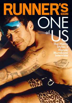 Harry Styles Goes Shirtless for Runner's World, Talks Marathon | Us Weekly
