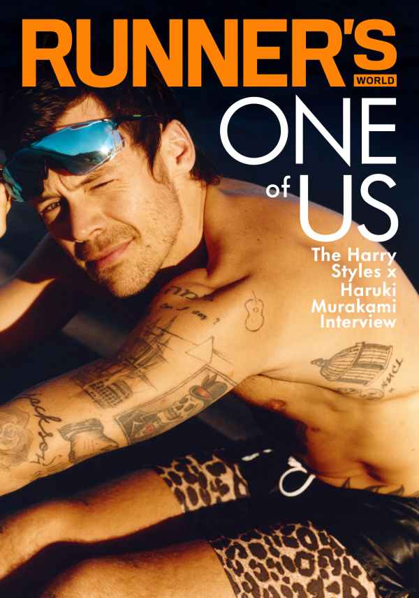 Harry Styles Goes Shirtless for Runner's World, Talks Marathon | Us Weekly