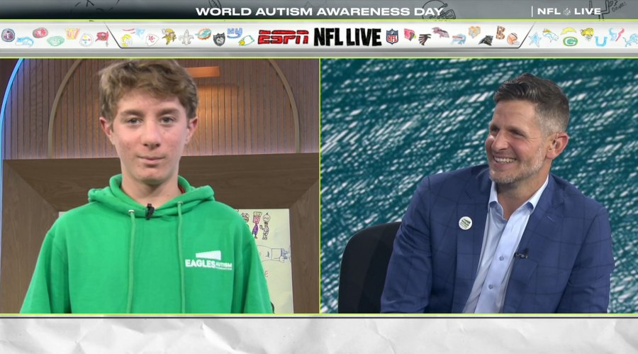 Dan Orlovsky Cries During Son Madden’s NFL Live Appearance