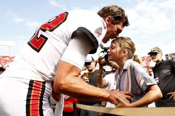 Tom Brady Passes Olympic Torch to Daughter Vivian Lake