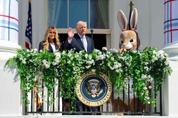 Donald Trump Hosts Easter Event Amid Hospitalization Rumors